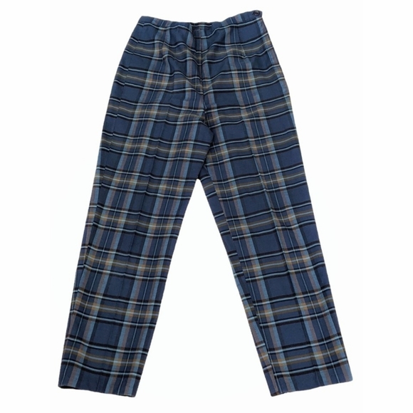 Vintage | Pants & Jumpsuits | 96s Cigarette Style Slim Fitting Plaid ...
